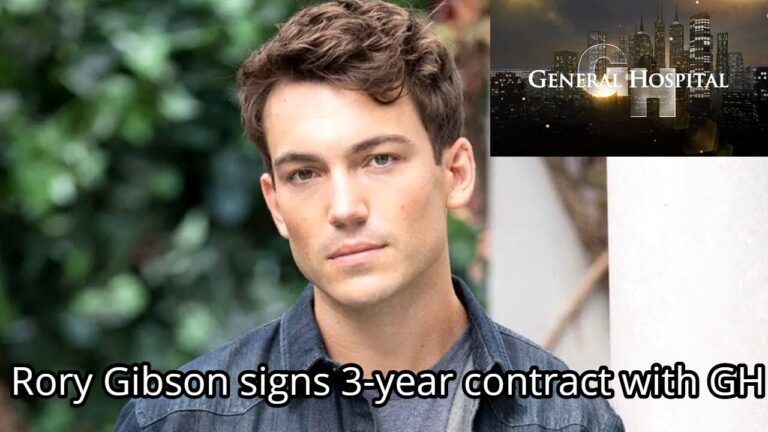 Rory Gibson signs 3-year contract with GH, New Michael just appeared ...