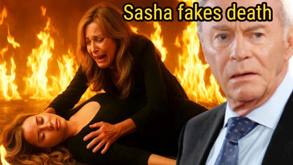 Holly & Robert save Sasha from the fire, Sasha fakes ᴅᴇᴀᴛʜ and takes Daisy away from PC GH ...