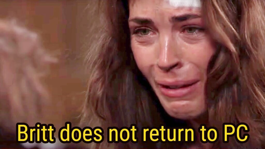 Britt does not return to PC, Jason is shocked to hear the reason ...